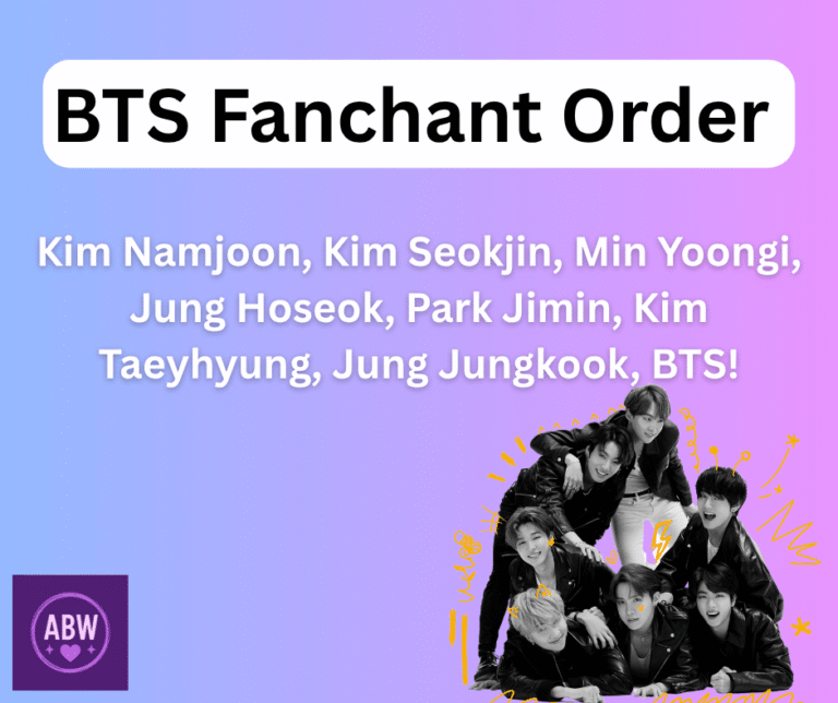 BTS Fanchant Order (Names & Details To Know)