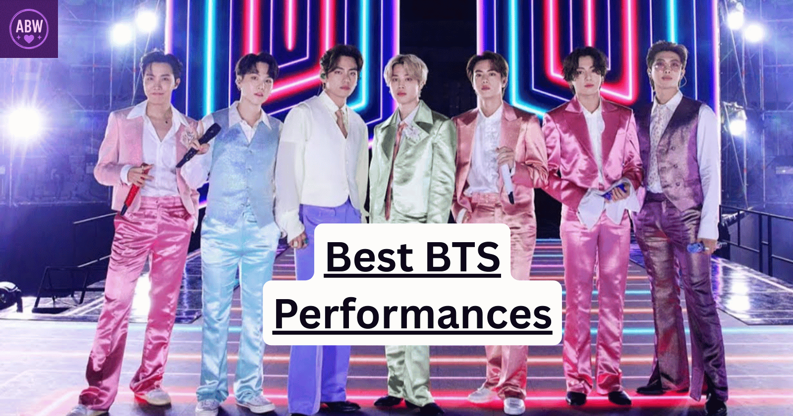 Best BTS Performance (LIVE) — Updated List